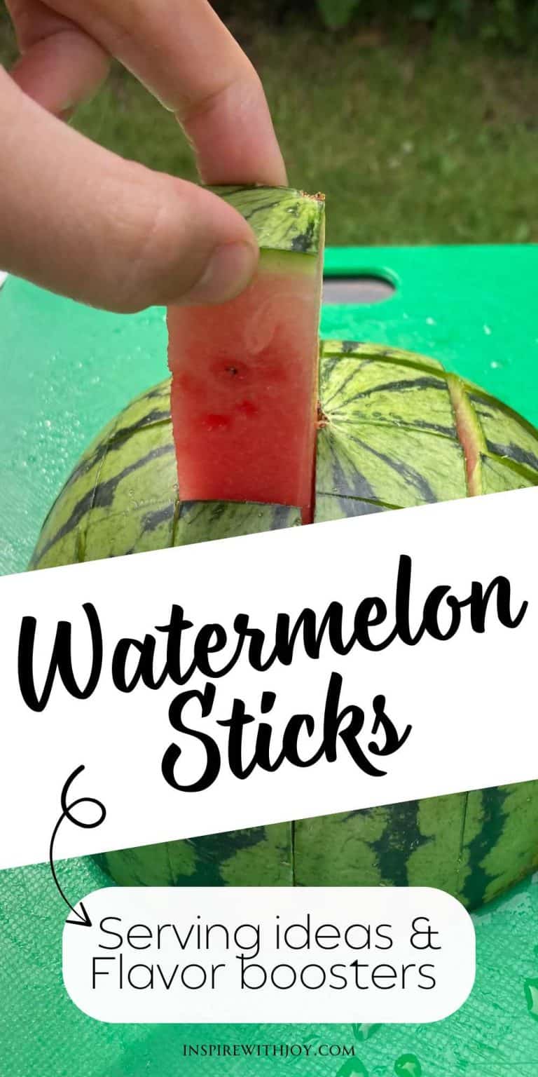 How to Cut Watermelon into Perfect Sticks 🍉 - inspirewithjoy.com